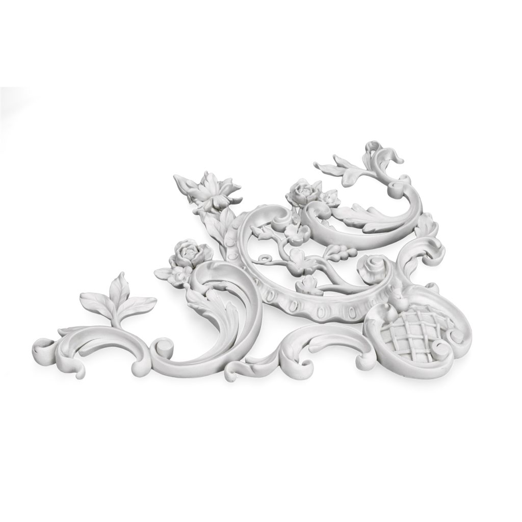 Ornamentinis dekoras sienų ir lubų puošybai (51.0 x 51.0 x 3.5 cm ...